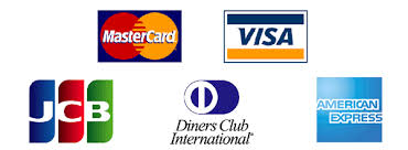 JCB,AMEX,DinersClub,VISA,MasterCard - おしだ整体院 川越駅西口